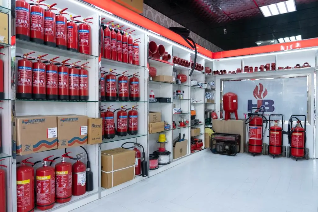 Specialized Fire Suppression System in Sharjah