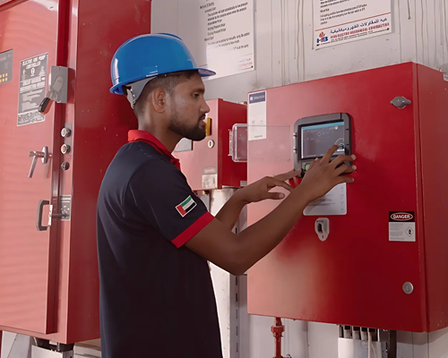 Civil Defense fire protection company in UAE